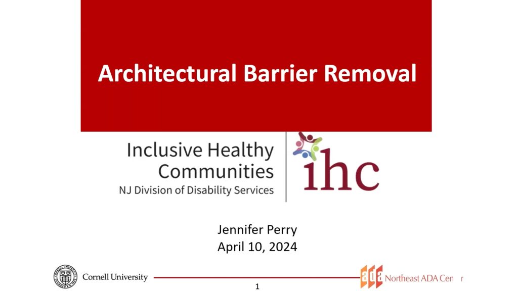 IHC – Inclusive Healthy Communities